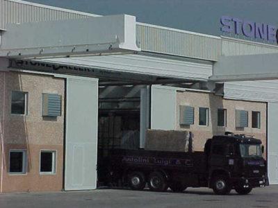 Fold Up Pack Crane Doors - High Speed Overhead Doors | BMP