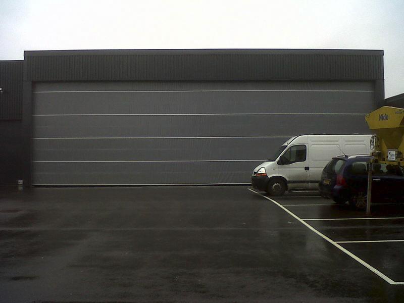 High Speed Fold Up Doors Megapack - Hangar Doors | BMP