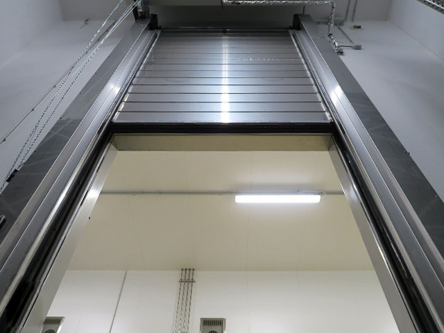 Insulated Rolling Doors Spiral Iso 80 Cold Room | BMP Doors